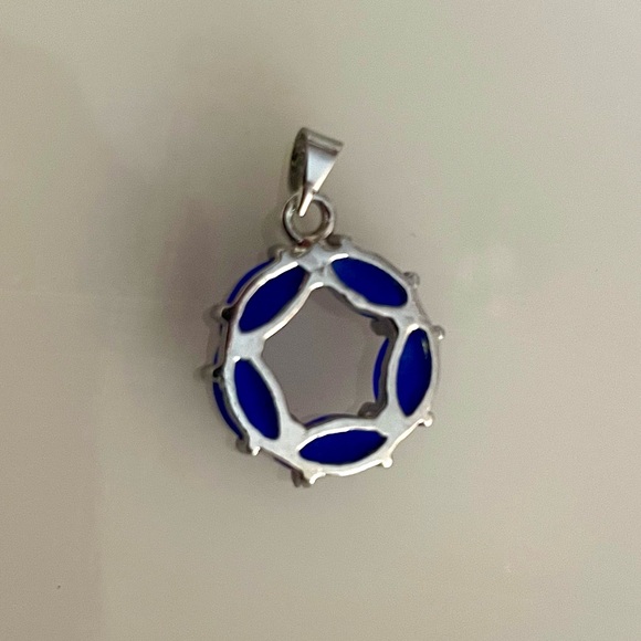 Jewelry | Blue Moon Glow Pendant | Poshmark